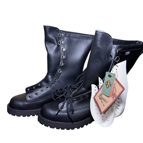 Danner | Shoes | Danner Fort Lewis Mens Size 5 Black Leather 10 Inch ...